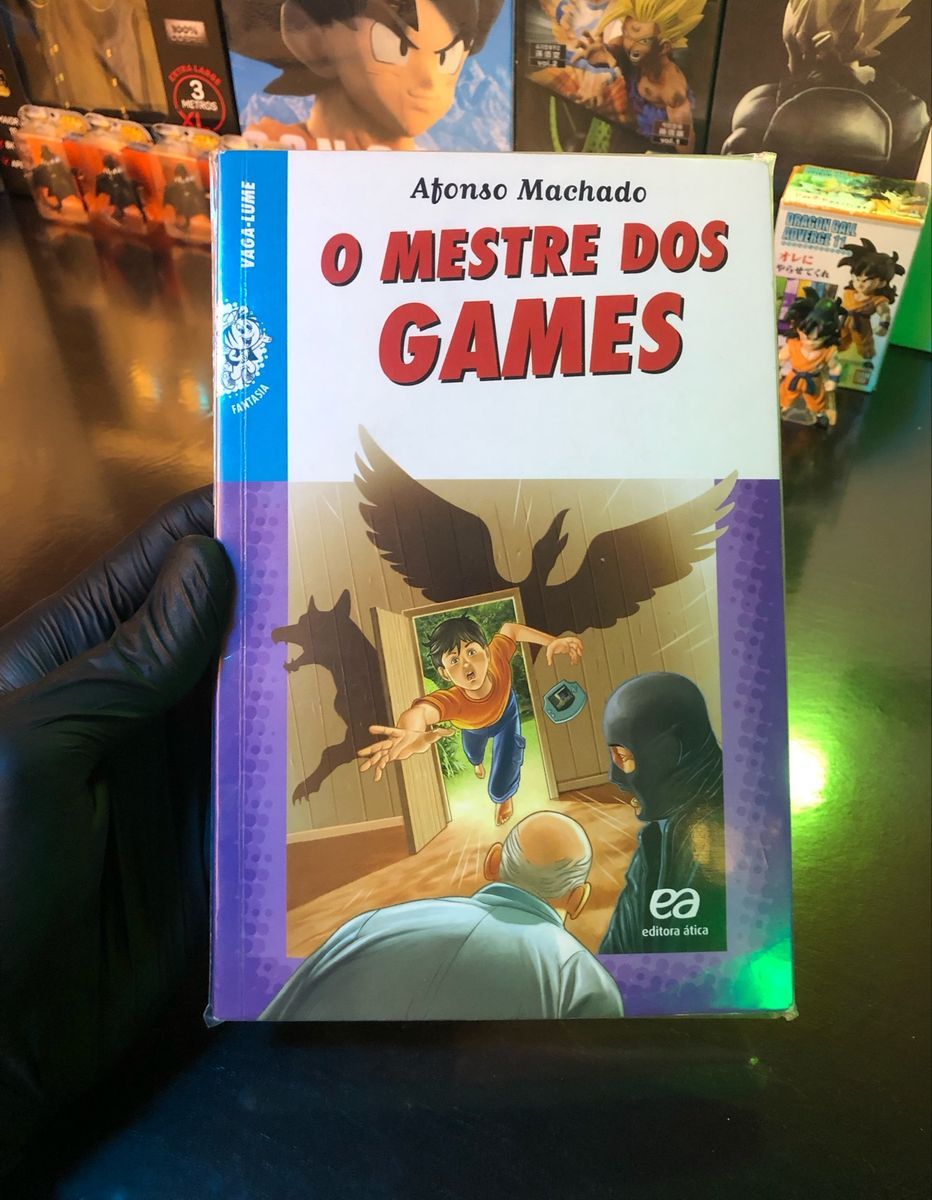 O Mestre Dos Games - Afonso Machado / Livro Completo e Novo - Pronta ...
