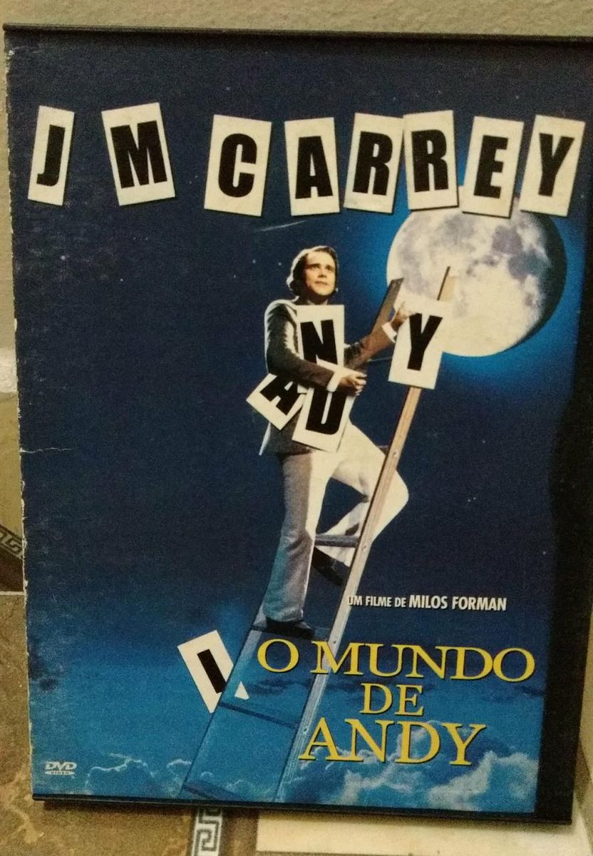 O Mundo de Andy - Dvd Original Conservado - Jim Carrey | Filme e Série ...