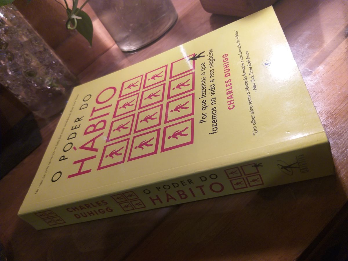 O Poder do Hábito - Charles Duhigg | Livro Editora Objetiva Usado ...