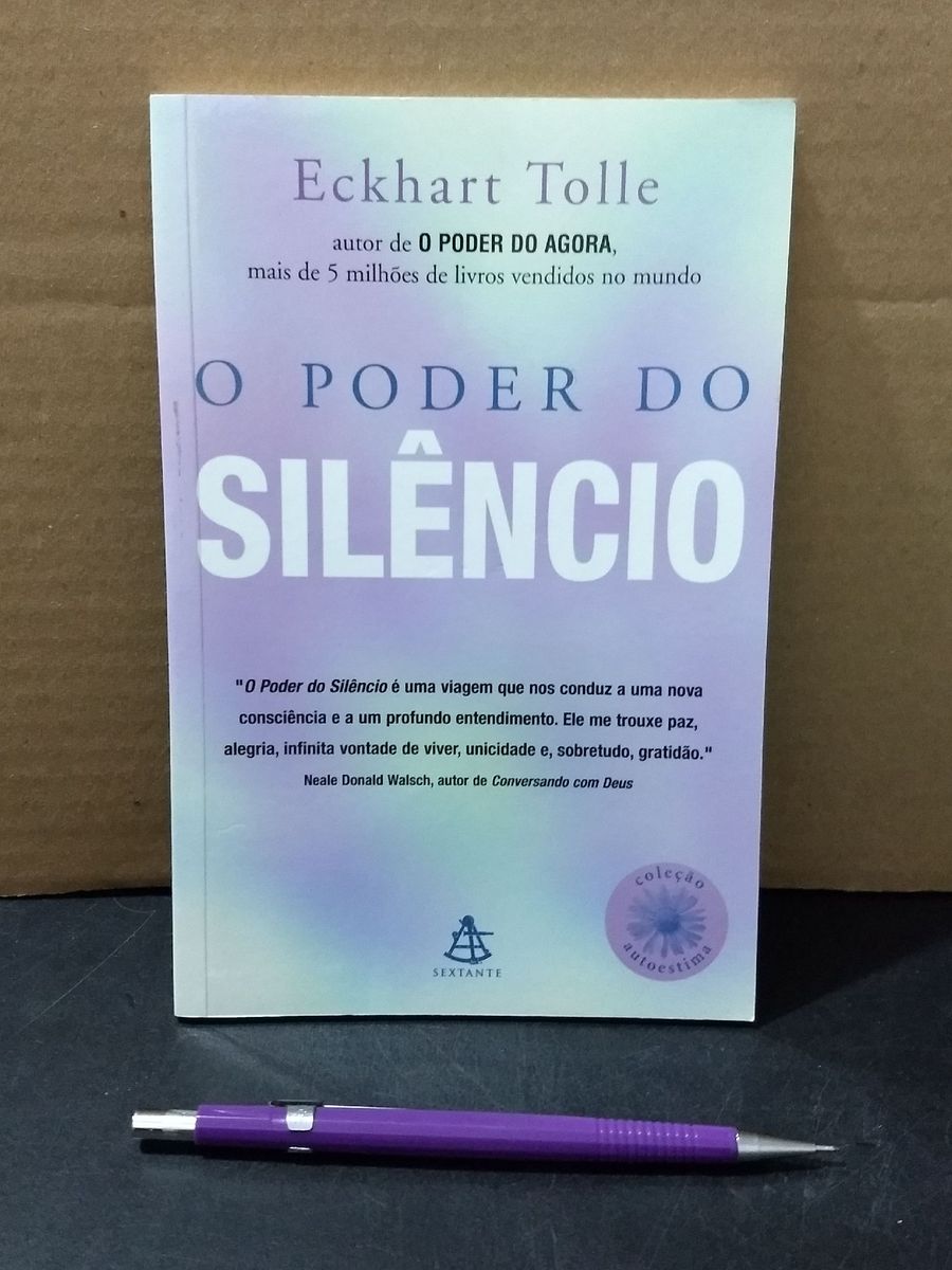 O Poder do Silêncio | Livro Sextante Usado 67311552 | enjoei