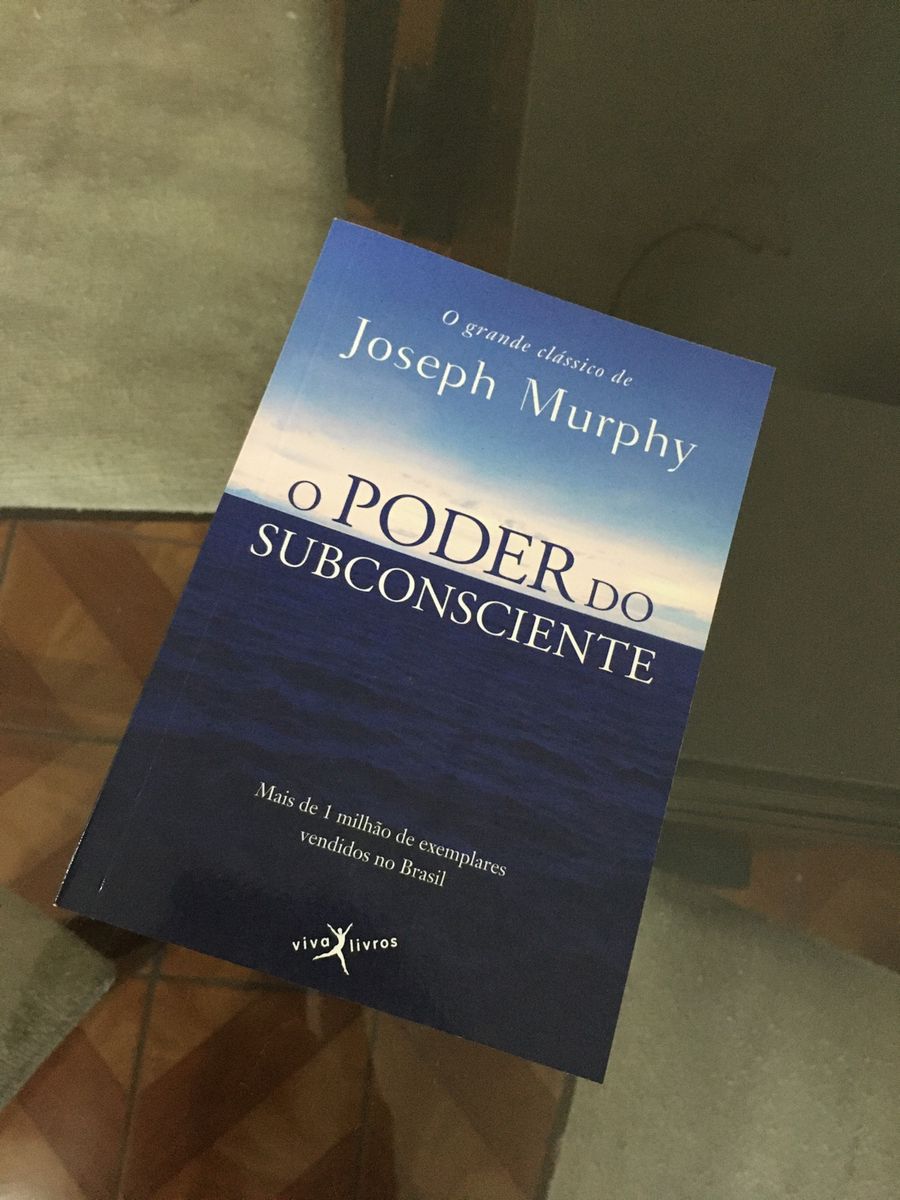 O Poder do Subconsciente Livro | Livro Joseph Murph Nunca Usado ...