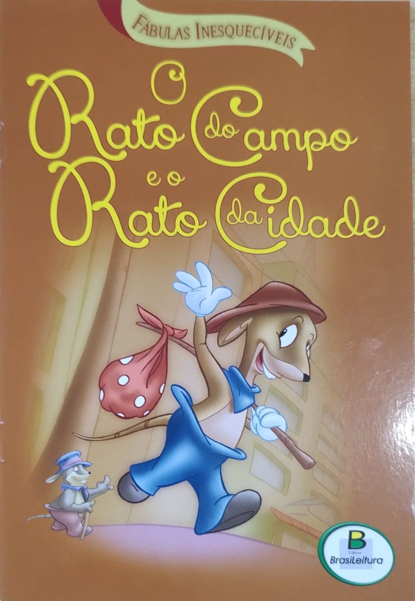 O Rato do Campo e O Rato da Cidade - Roberto Belli - Fábulas ...