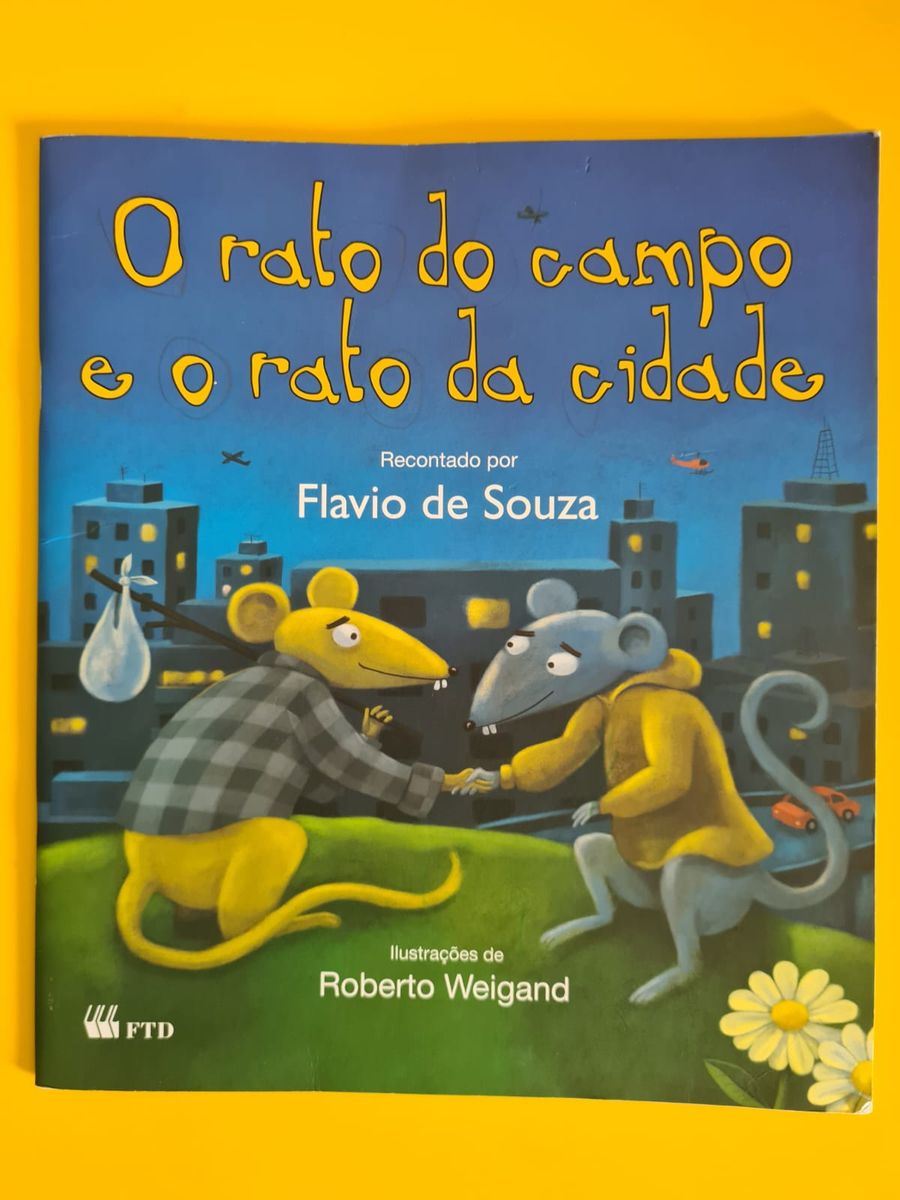 O Rato do Campo e O Rato da Cidade | Livro Editora Ftd Usado 80134888 | enjoei