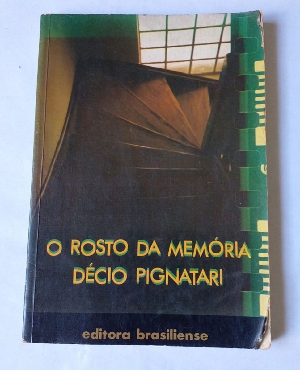 O Rosto da Memória - Décio Pignatari | Livro Usado 83468040 | enjoei