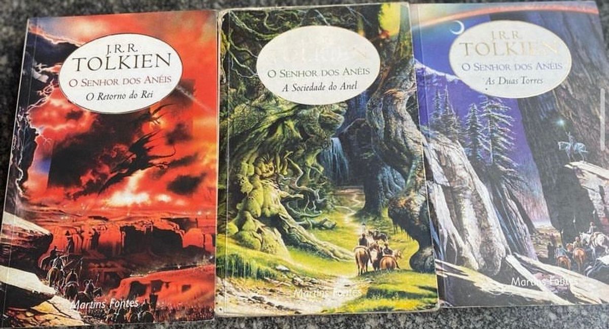 O Senhor Dos Anéis - Saga Completa | Livro Martins Fontes Usado ...
