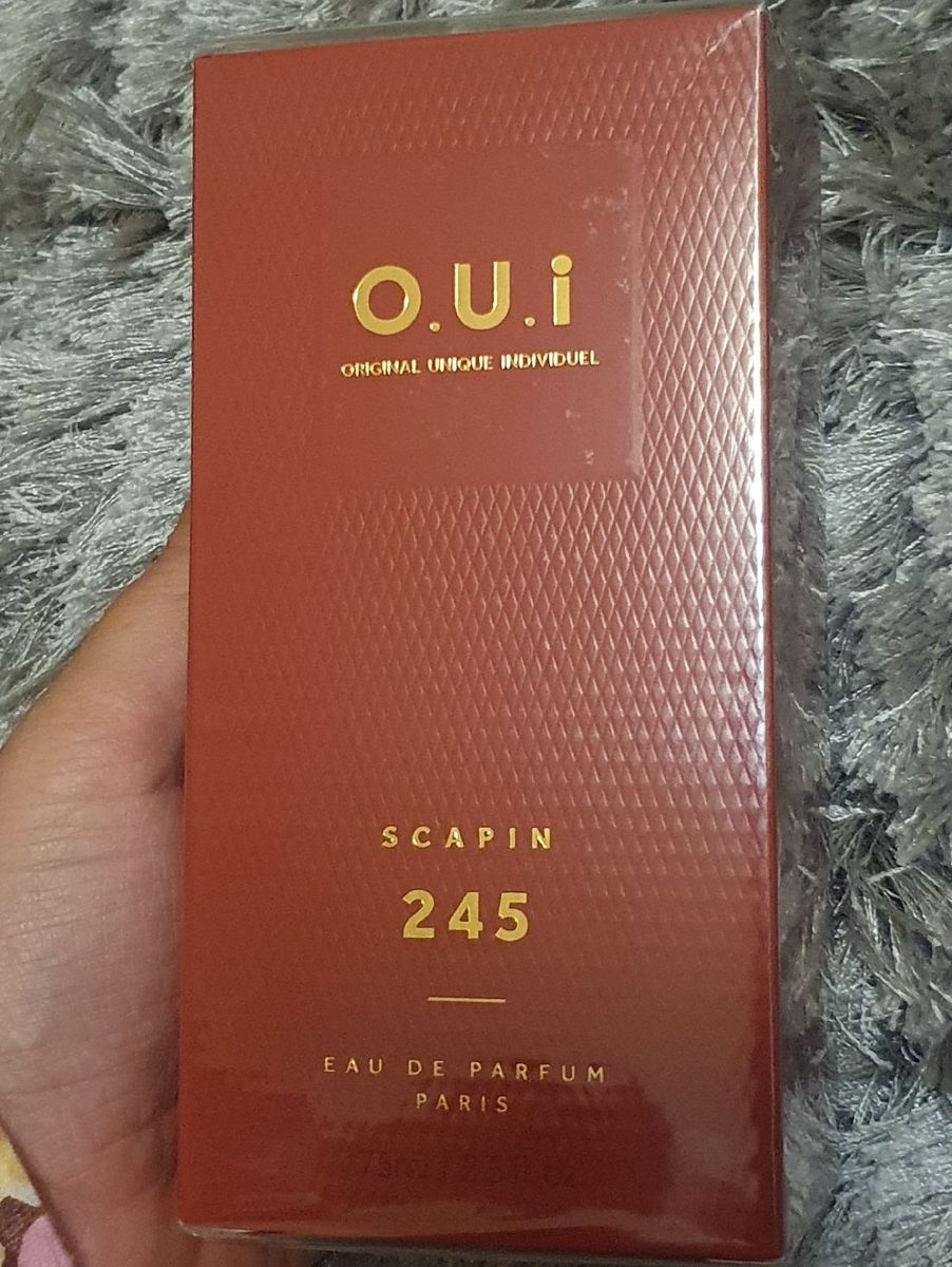 O.u.i Scapin 245 - Eau de Parfum Feminino 75ml | Perfume Feminino Oui ...