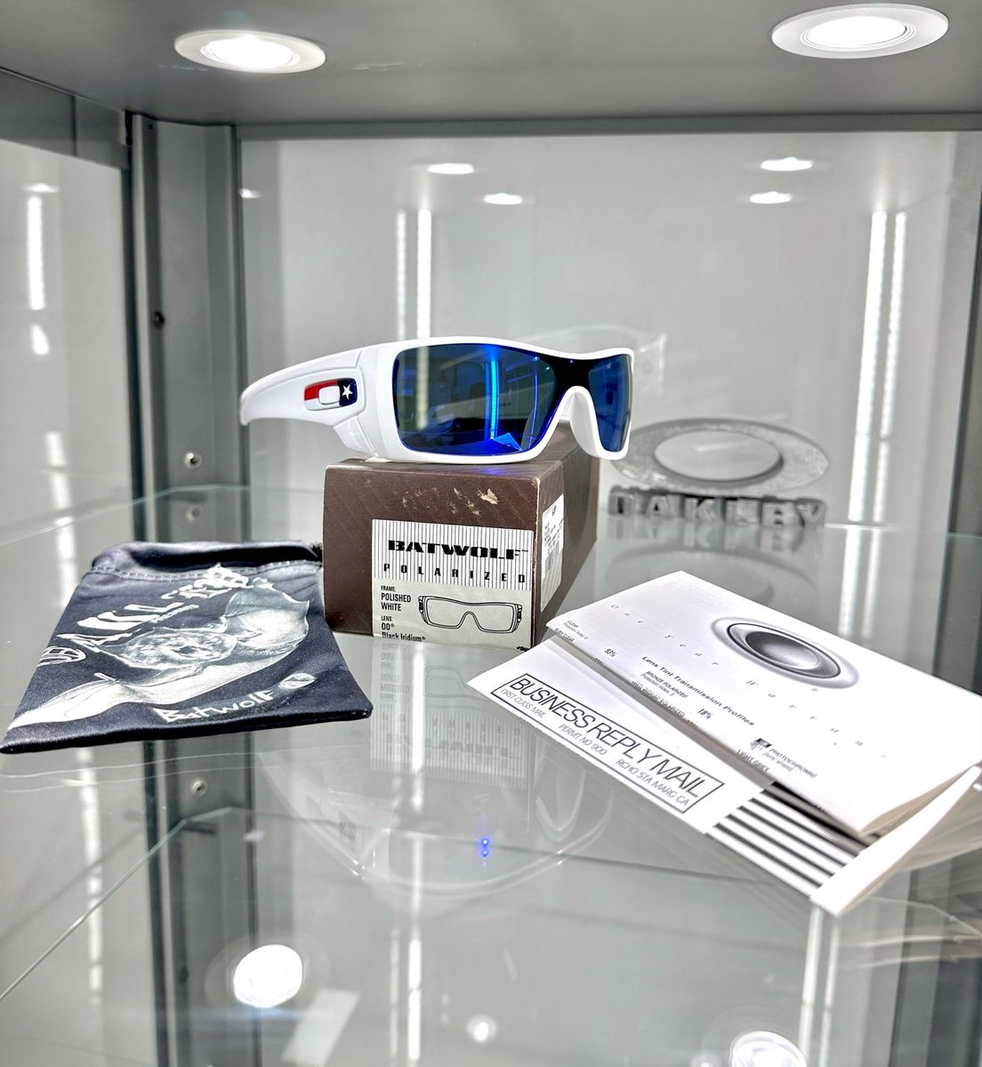 Oakley Batwolf White | Óculos Masculino Oakley Nunca Usado 109306628 ...