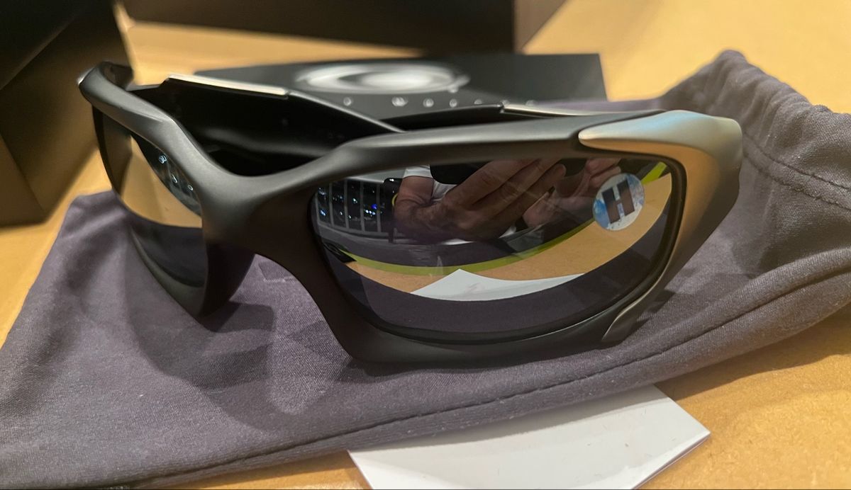 Oakley Pit Boss Original ! Cor Matte Black Titanium Lentes Black ...