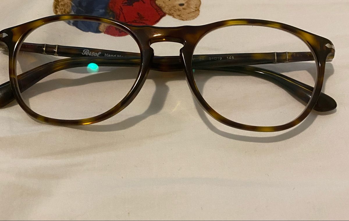 Óculos de Grau Persol 3205-v Original, Marrom Tartaruga, Usado 1 X (sem ...