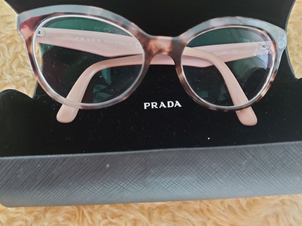 Óculos de Grau | Óculos Feminino Prada Usado 73151200 | enjoei