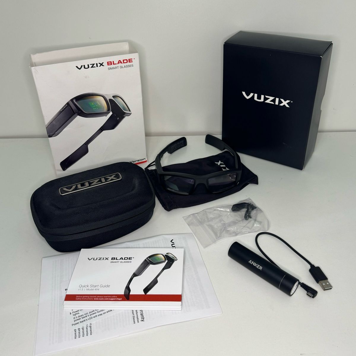 Óculos de Realidade Aumentada Vuzix Blade Up Smart Glasses | Item Info ...