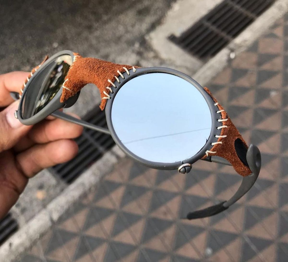 Óculos de Sol Oakley Mars Jordan X Metal Liquid Metal | Óculos ...