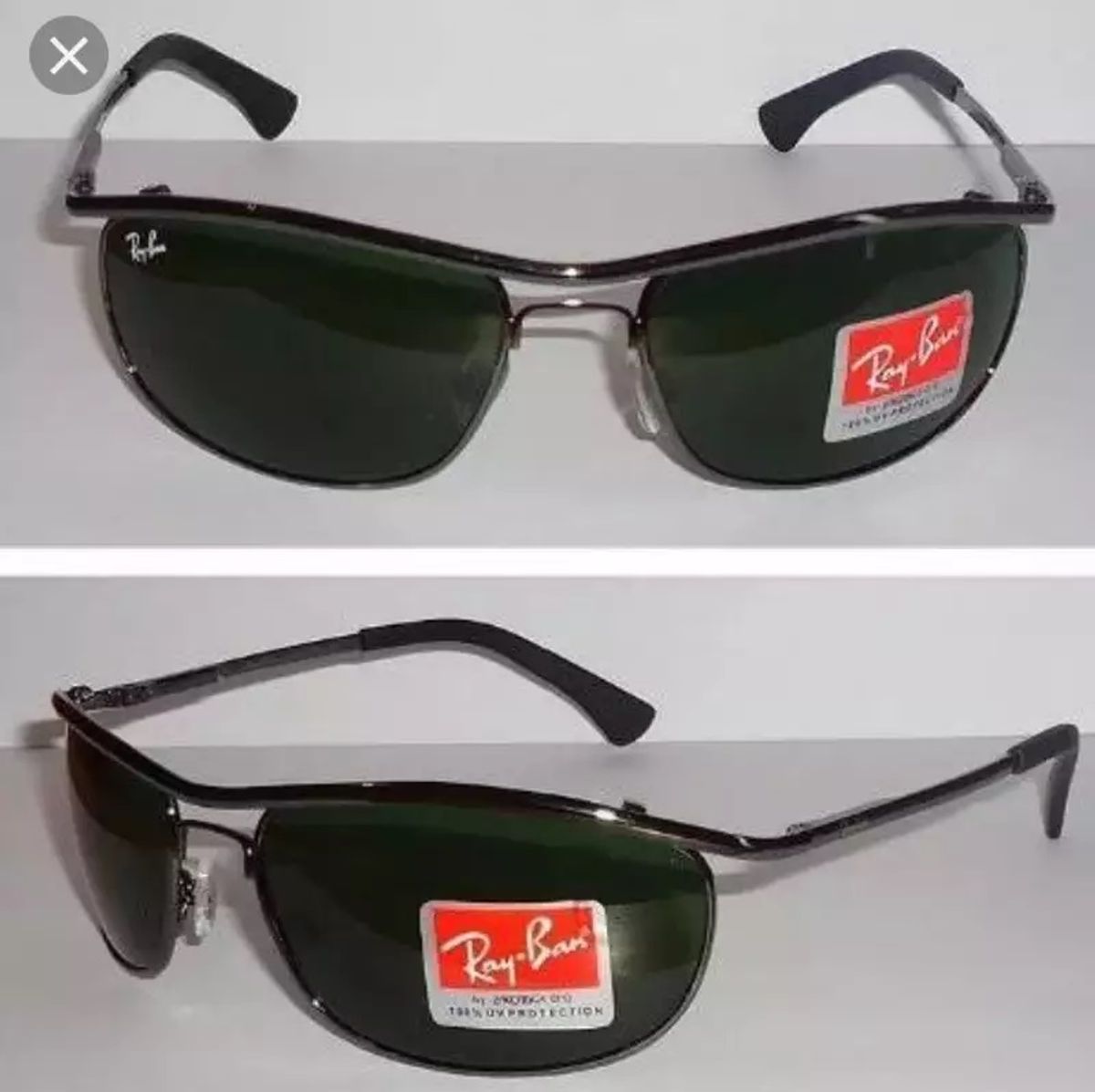 Óculos de Sol Ray Ban 3339 Demolidor Lentes Preto Polarizadas Uv400 ...