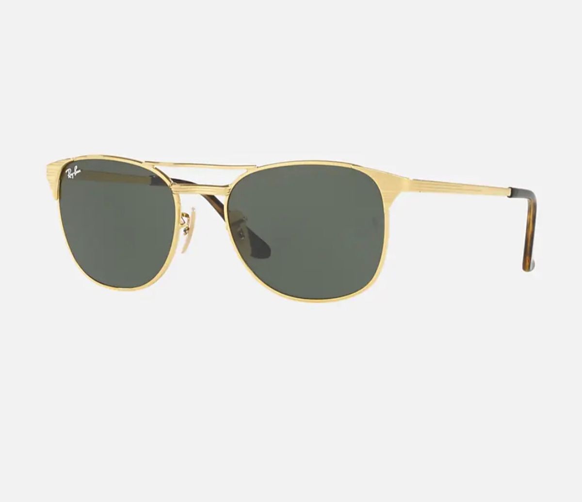 Óculos de Sol Ray-ban Classic Signet Banho de Ouro 18k Original ...
