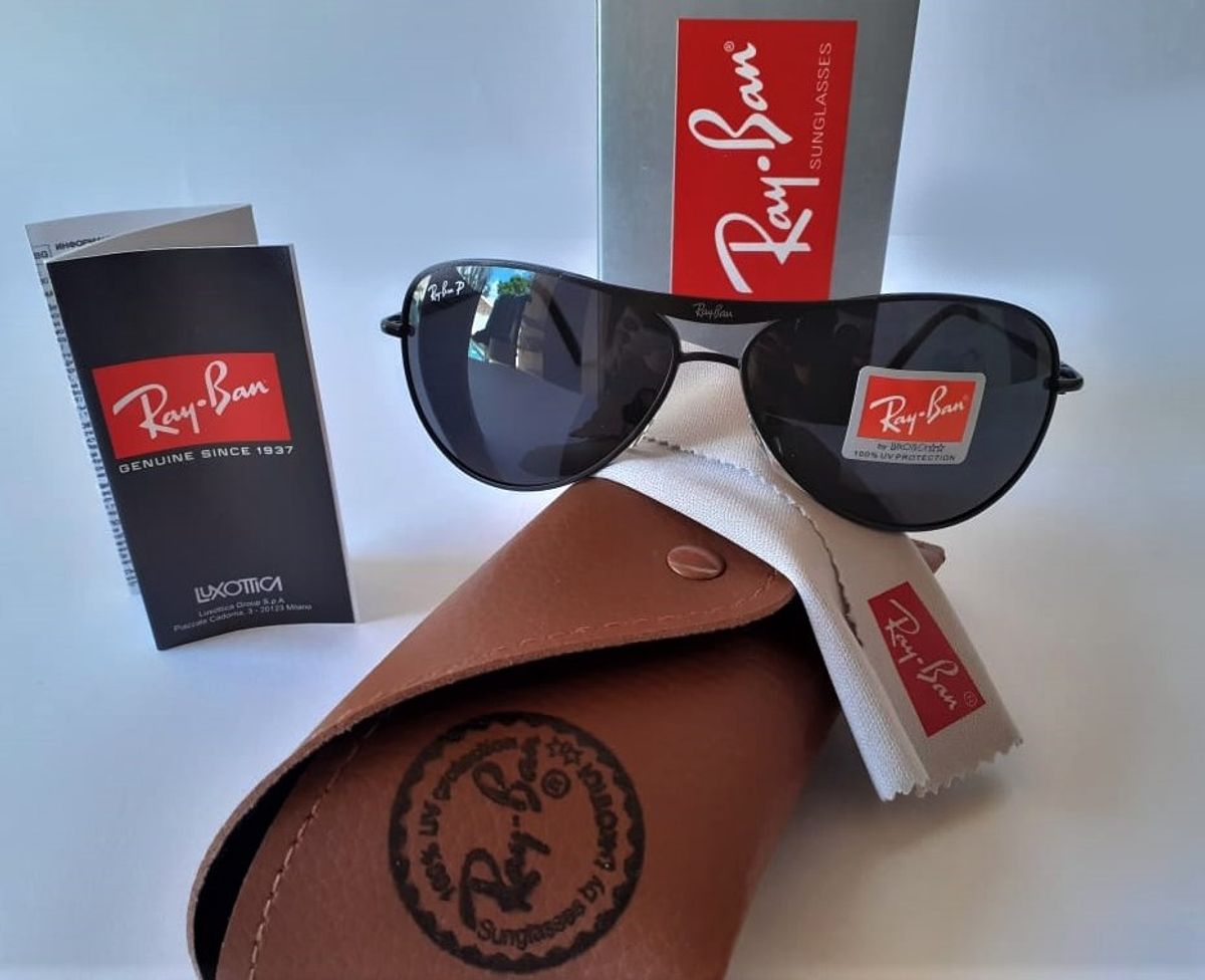 Óculos de Sol Ray Ban Demolidor Rb8015 | Óculos Masculino Ray Ban Nunca ...