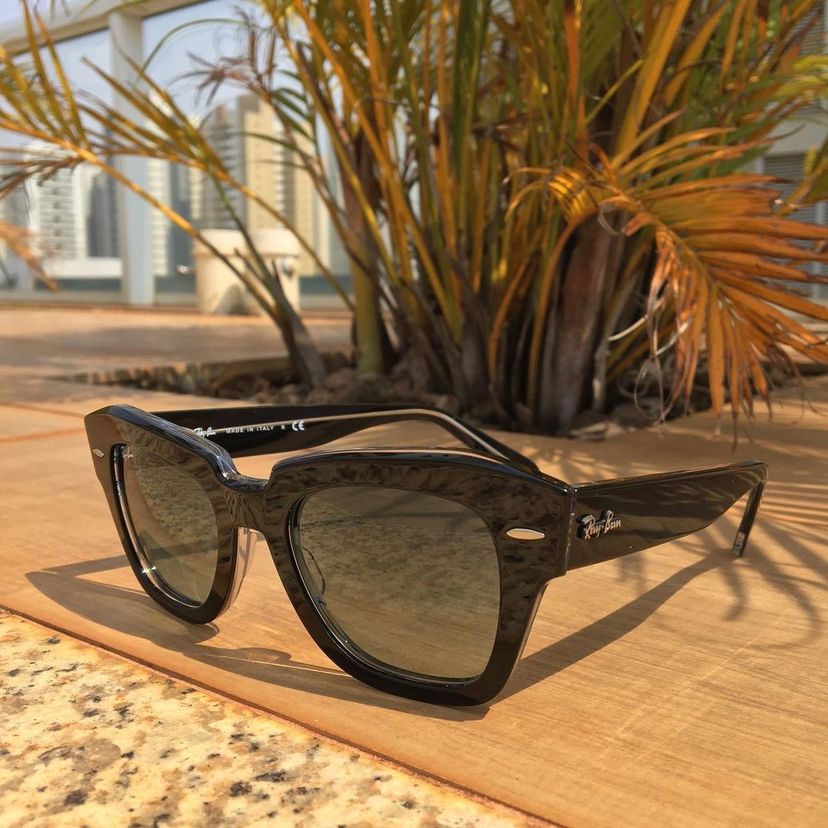 Óculos de Sol Ray-ban State Street Rb2186 G15 Clássico | Óculos ...