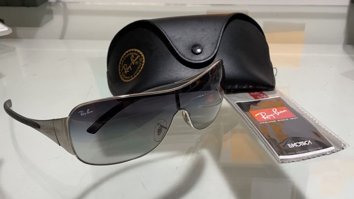Óculos Escuros Ray Ban Wings Modelo Antigo (rb3321) | Óculos Feminino ...