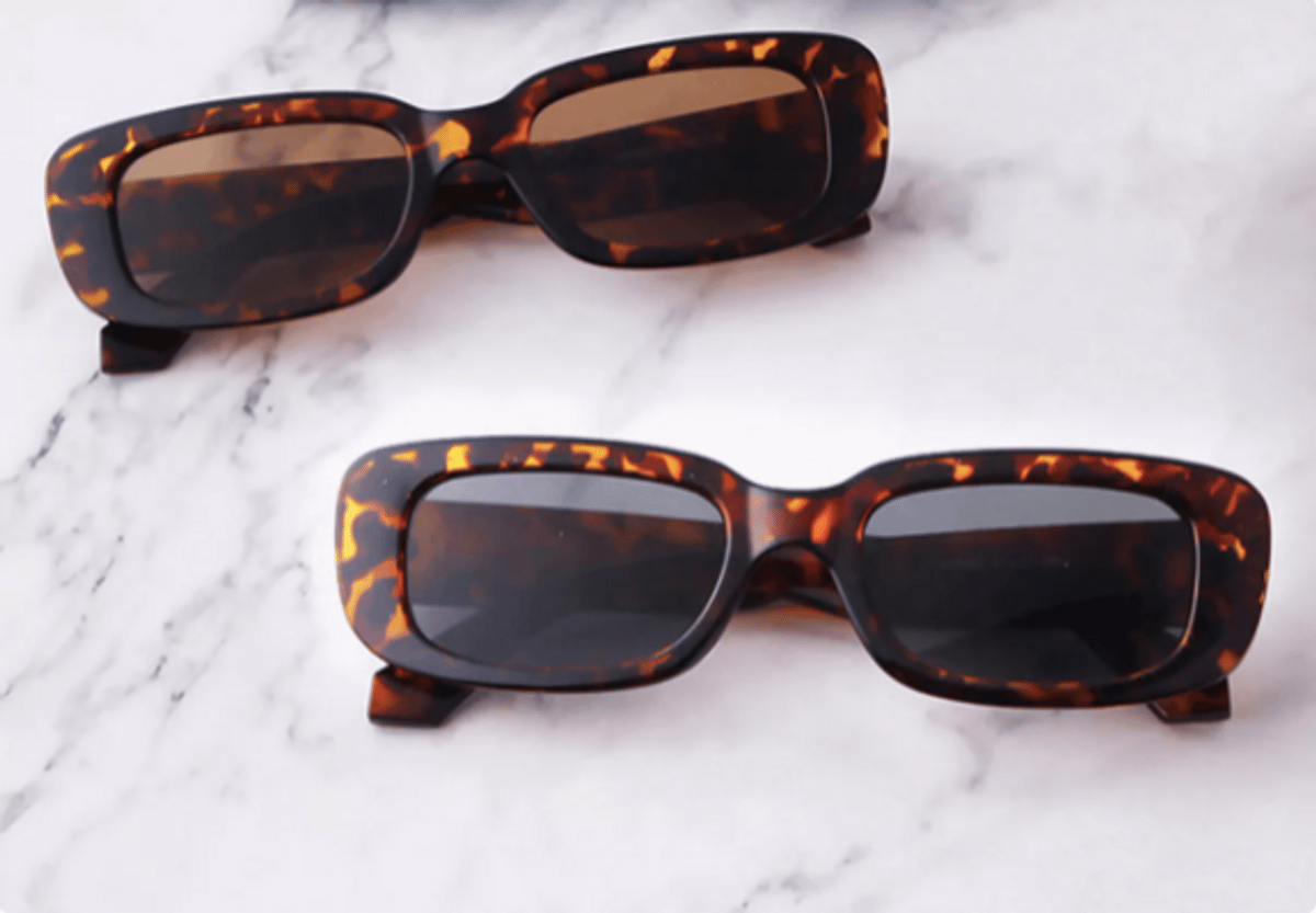 Óculos Feminino Retângulo Retrô - Tartaruga | Óculos Feminino Vovó ...