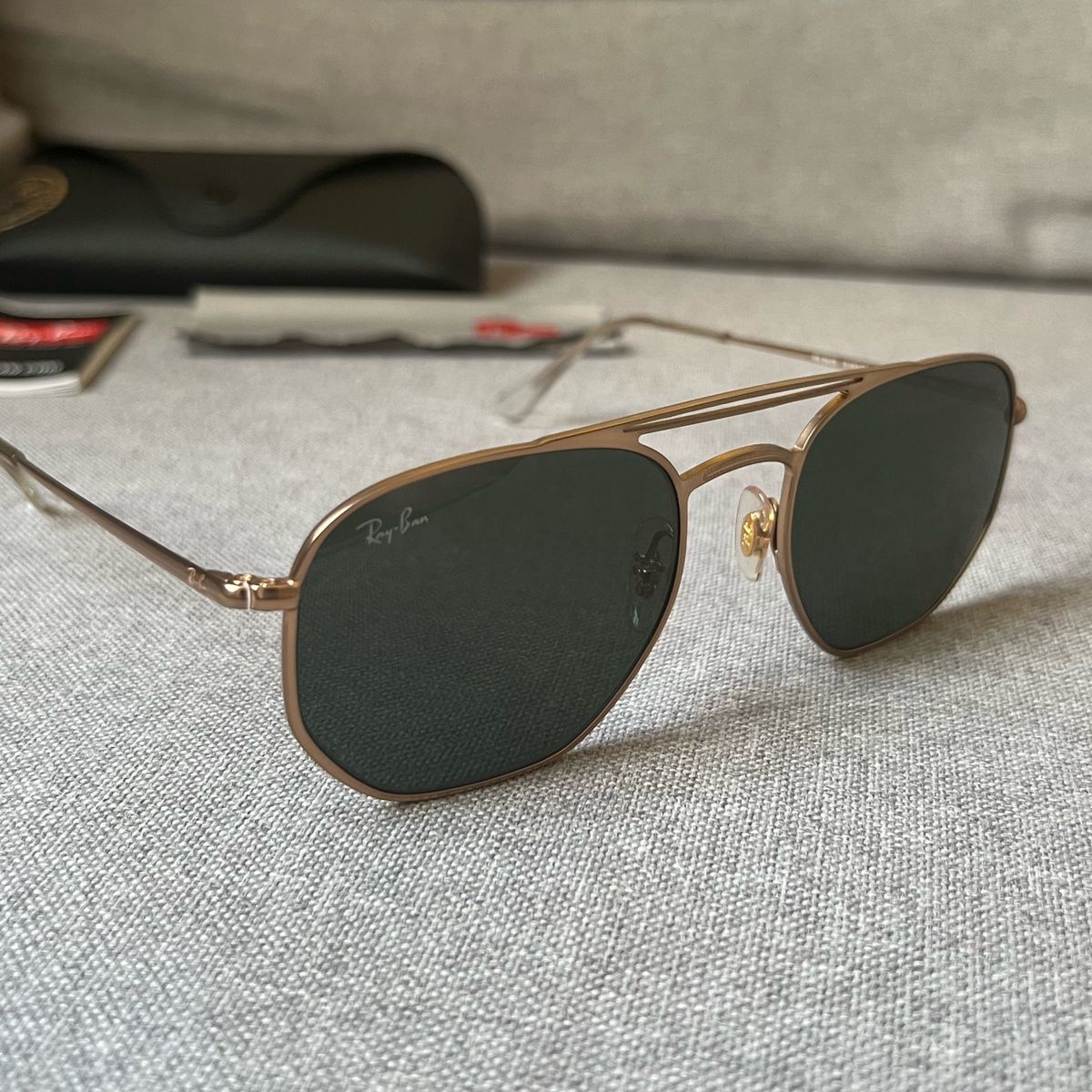 Óculos Masculino Ray-ban Old Money Style Rb3609 Novíssimo (original ...