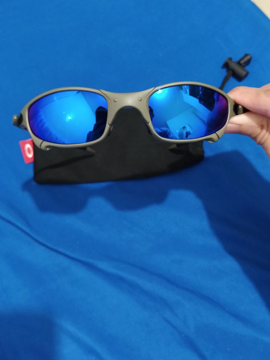 Óculos Oakley Juliet Azul | Óculos Masculino Oakley Usado 47506441 | enjoei