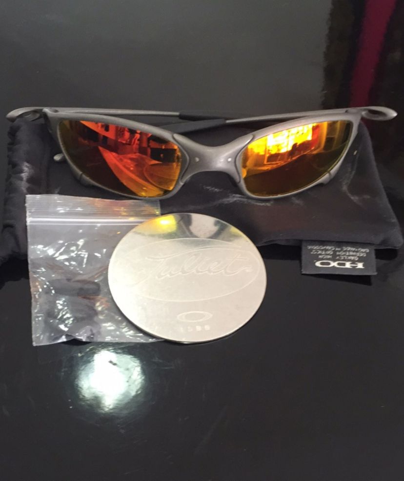 Óculos Oakley Juliet X Metal Ruby Original | Óculos Masculino Oakley ...