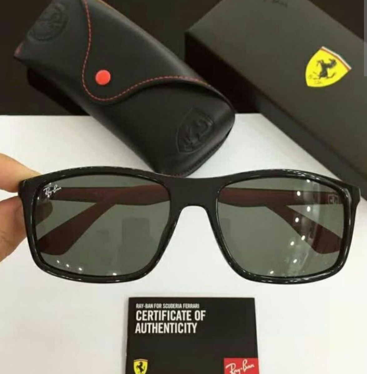 Oculos Ray Ban Rb 4228 F601/71 58 Scuderia Ferrari Collection | Óculos ...