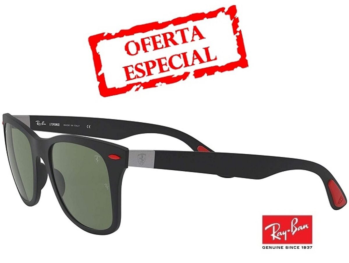 Óculos Sol Ray Ban Unissex Chris Ferrari 4297 Lente Polarizada / Envio ...