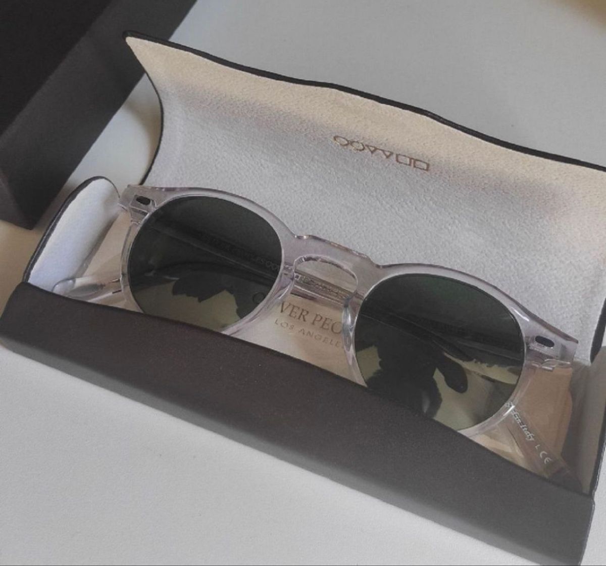 Óculos Transparente Oliver Peoples Gregory Peck | Óculos Masculino ...