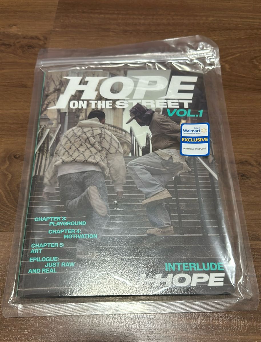 [oficial] Álbum Hope On The Street Jhope Walmart Lacrado | Item de Música Hybe Nunca Usado ...