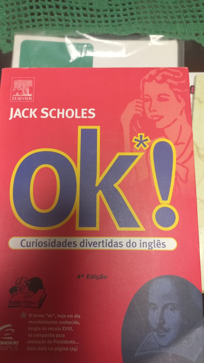 Ok!: Curiosidades Divertidas do Inglês | Livro Usado 108077737 | enjoei