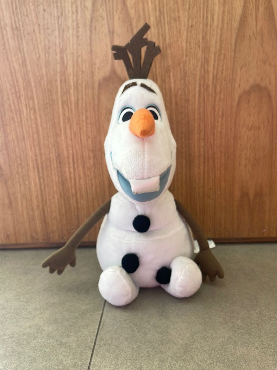 Olaf Frozen de Pelúcia Original Disney | Pelúcia Disney Nunca Usado ...