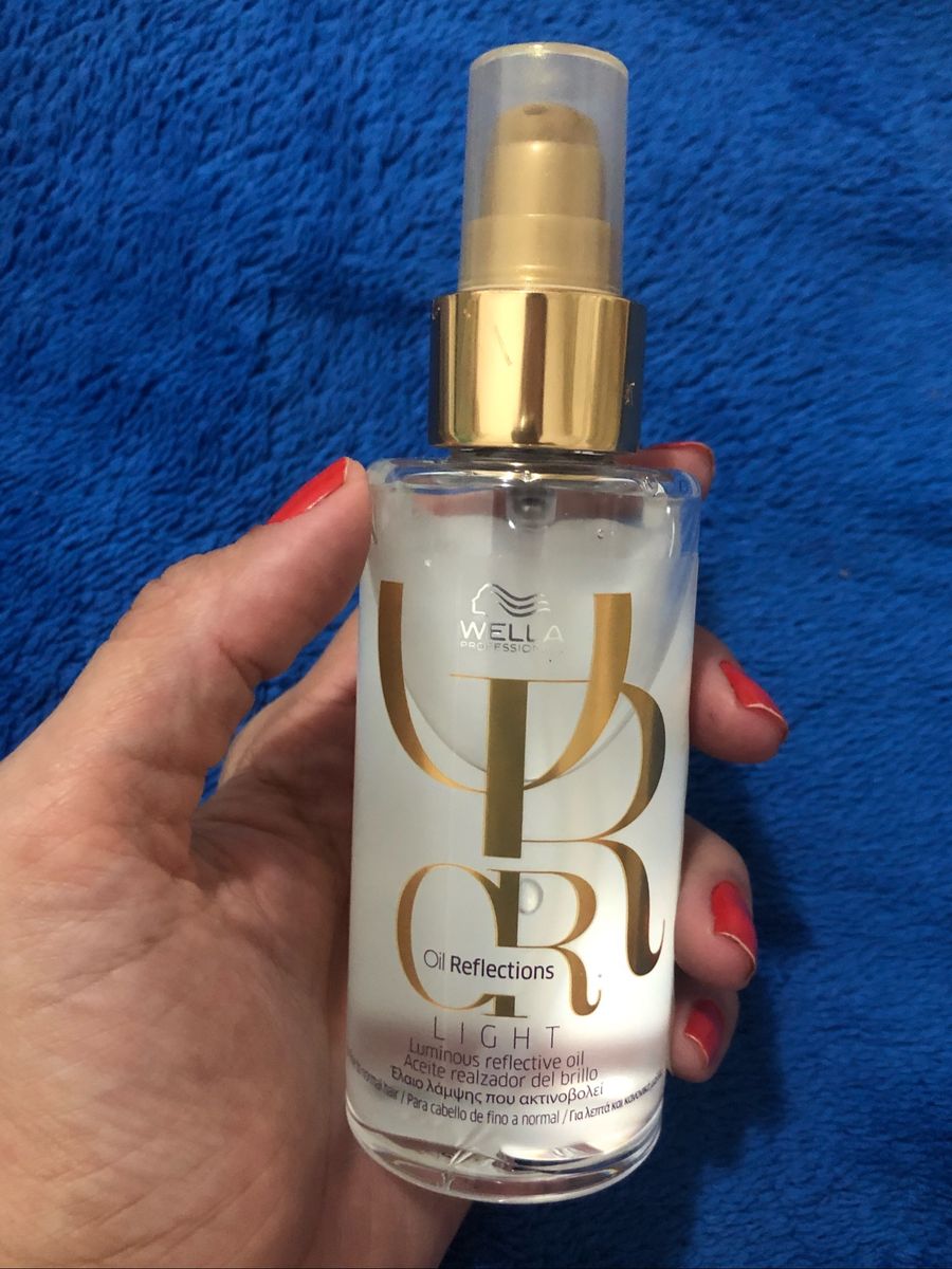 Óleo Oil Reflects da Wella (leia a Descrição) | Produto p/ Cabelos ...