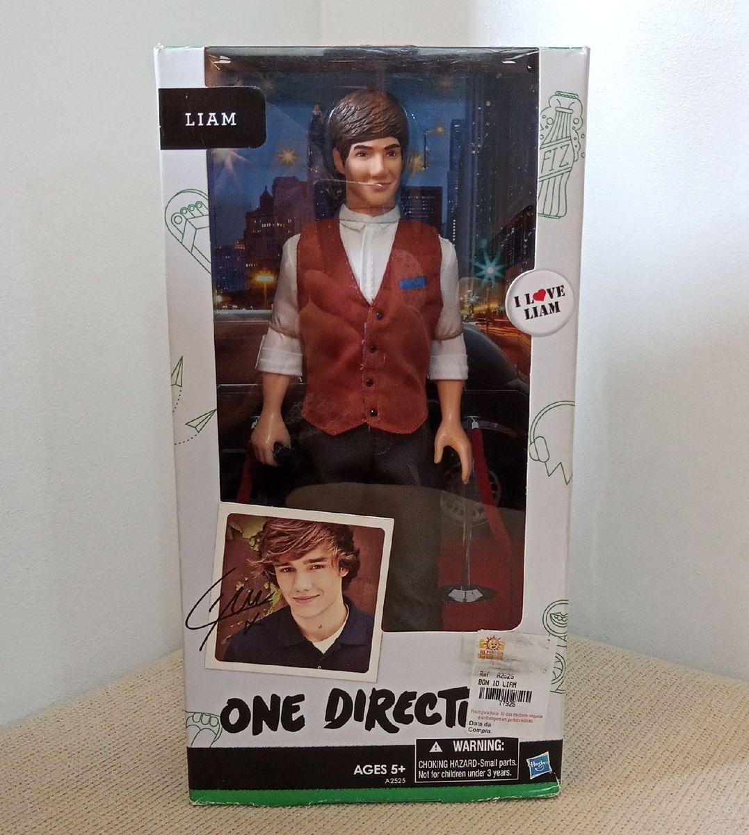 One Direction - Boneco Liam Payne | Item de Música Hasbro Usado ...