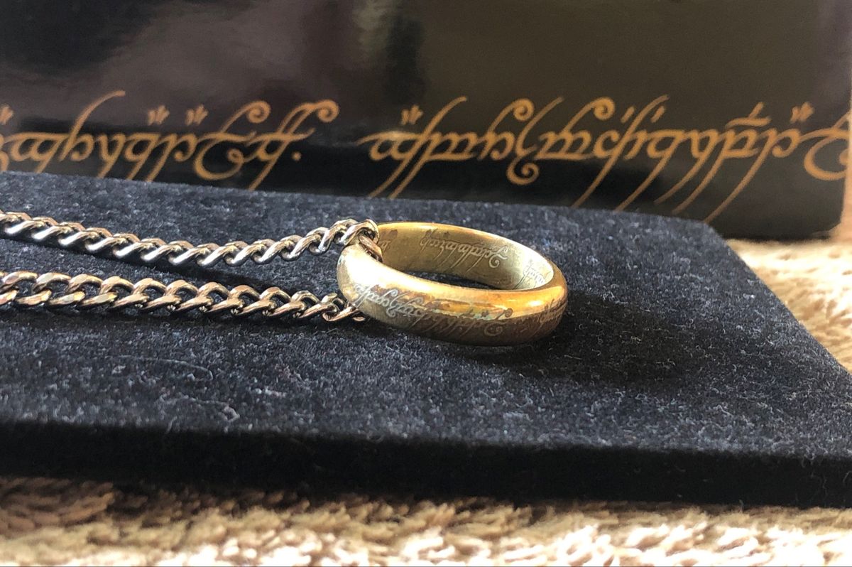 One Ring - Senhor Dos Anéis - Noble Collection | Filme e Série Noble ...