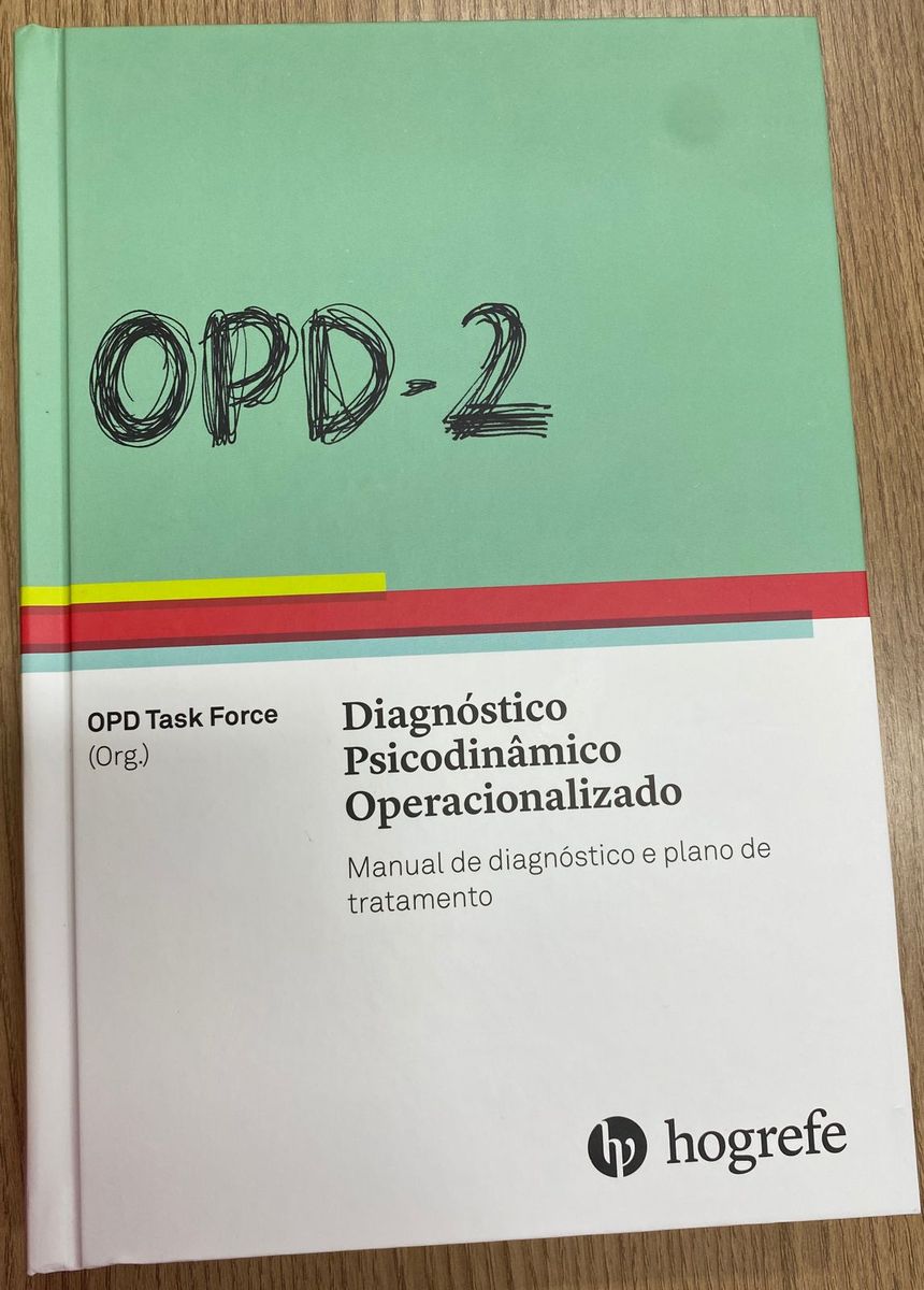 Opd-2: Opd-2: Diagnóstico Psicodinâmico Operacionalizado | Livro ...