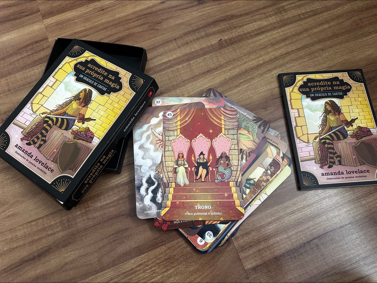 Oráculo Acredite Na Sua Própria Magia | Livro Amanda Lace Usado ...