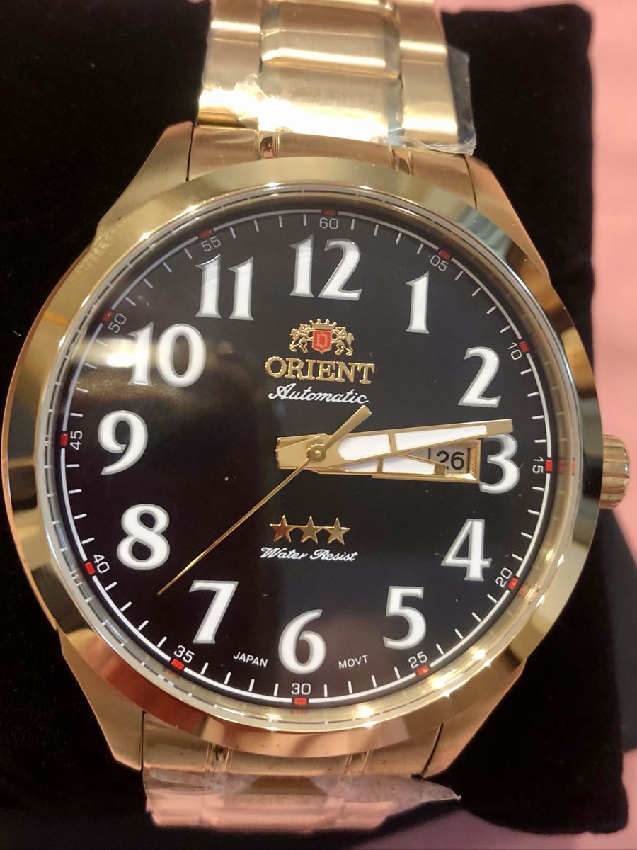 Orient Relógio Automático Fundo Máquina Aparente | Relógio Masculino ...