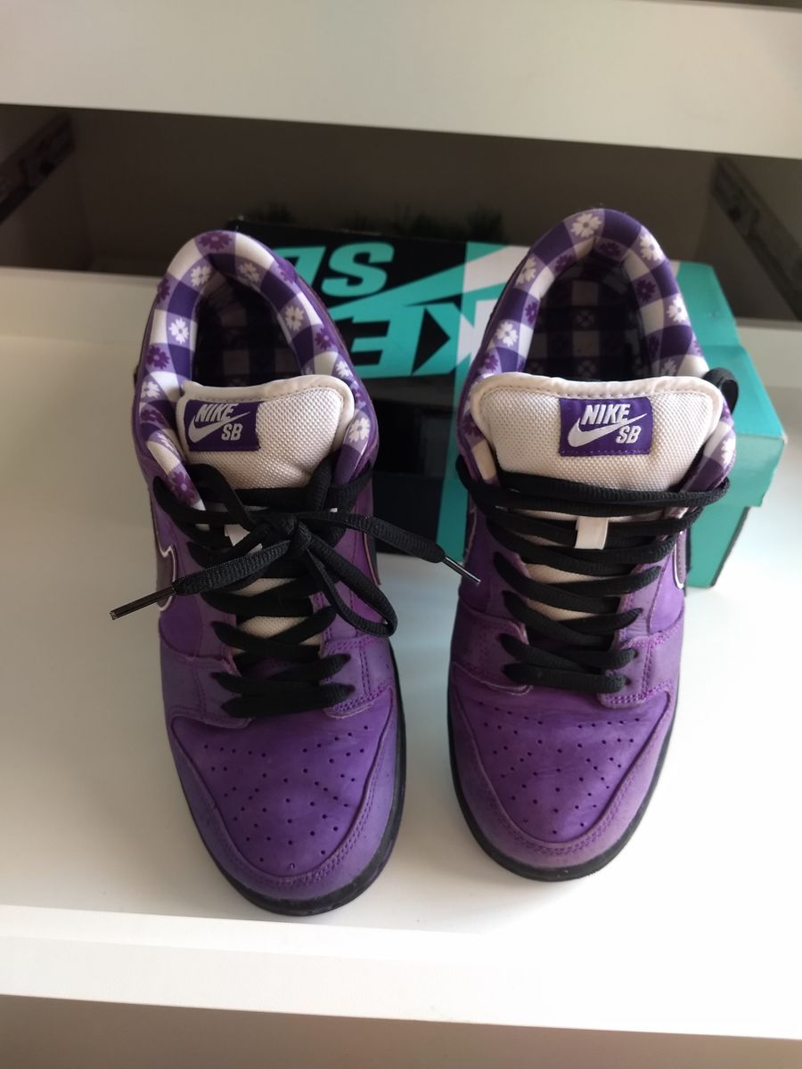 Original - Nike Sb Dunk Low Roxo Concepts Purple Lobster | Tênis ...