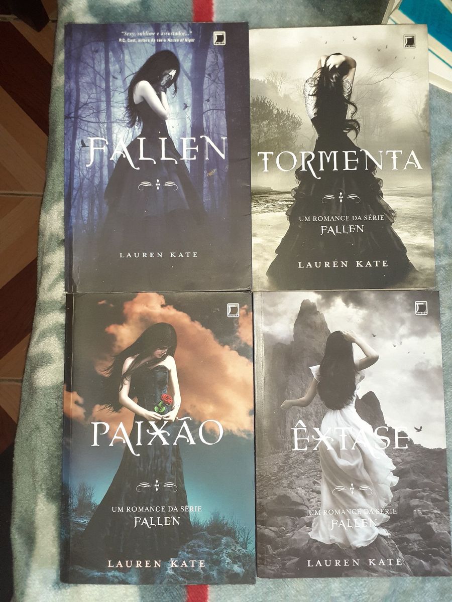 Os 4 Livros da Saga Fallen+ 1 Livro de Contos | Livro Usado 50384667 ...