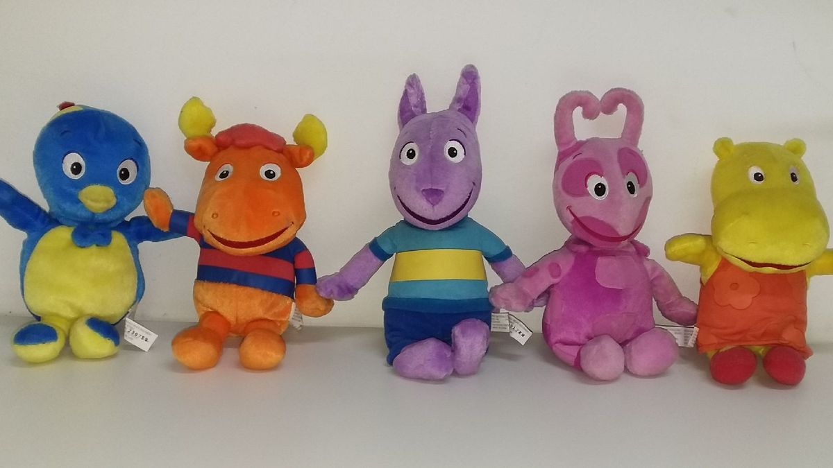 Os Backyardigans de Pelúcia Lindos | Pelúcia Fisher Price Usado ...