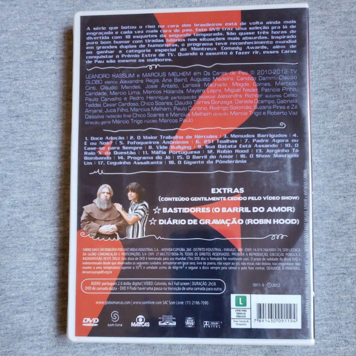 Os Caras de Pau - 2° Temporada - Dvd (lacrado) | Filme e Série Dvd Nunca Usado 77334893 | enjoei