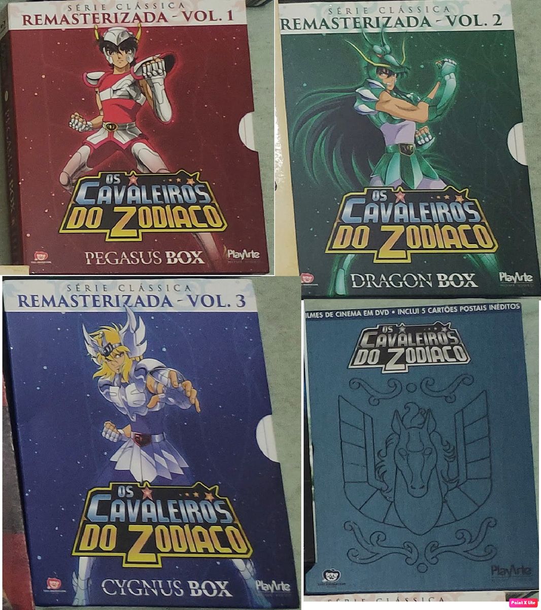 Os Cavaleiros do Zodíaco Vol. 1, 2 e 3 - Blu-ray + 5 Filmes em Dvd | Filme e Série Cavaleiros Do ...