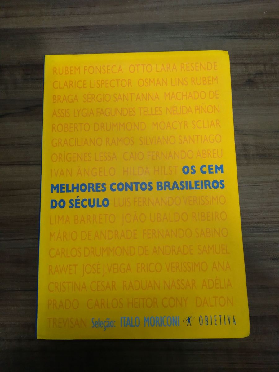 Os Cem Melhores Contos Brasileiros do Século | Livro Objetiva Usado ...