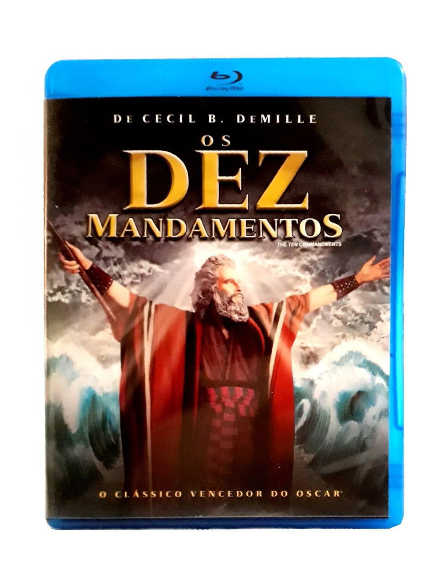 Os Dez Mandamentos_ Blu-ray Edição com 2 Discos | TV e Display ...