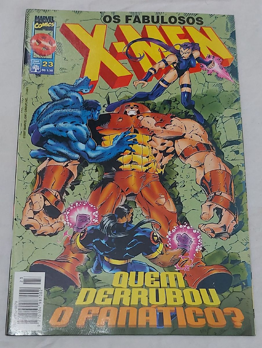 Os Fabulosos X-men: "quem Derrubou O Fanático?" - Revista em Quadrinhos ...