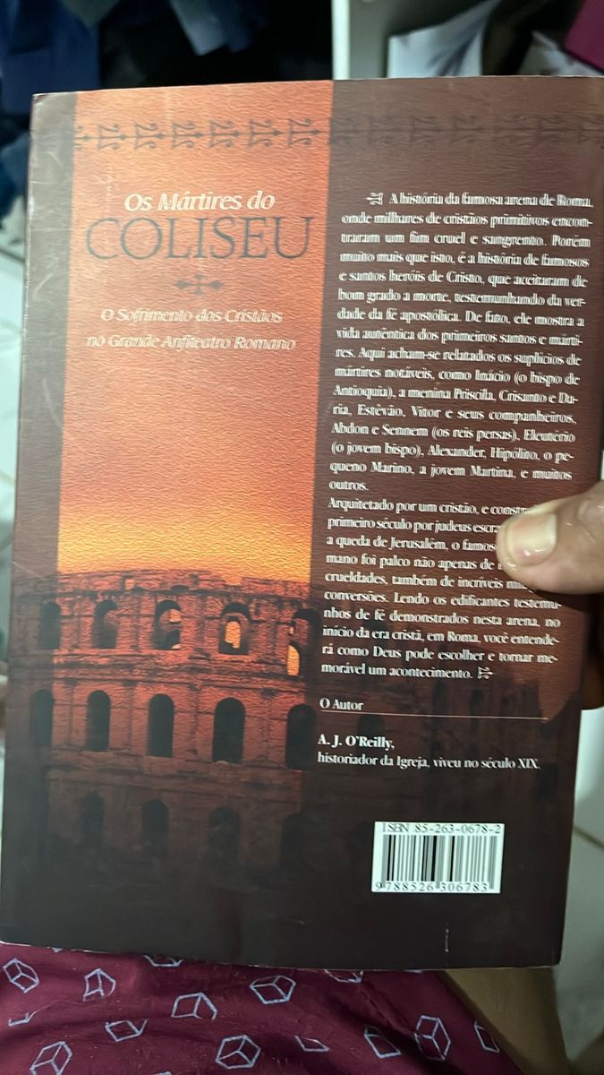 Os Mártires do Coliseu (português) | Livro Cpad Usado 134426658 | enjoei