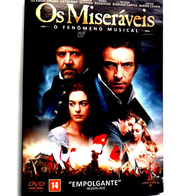 Poster De Os Miseraveis De Hugh Jackman Os Miseráveis (Filme),