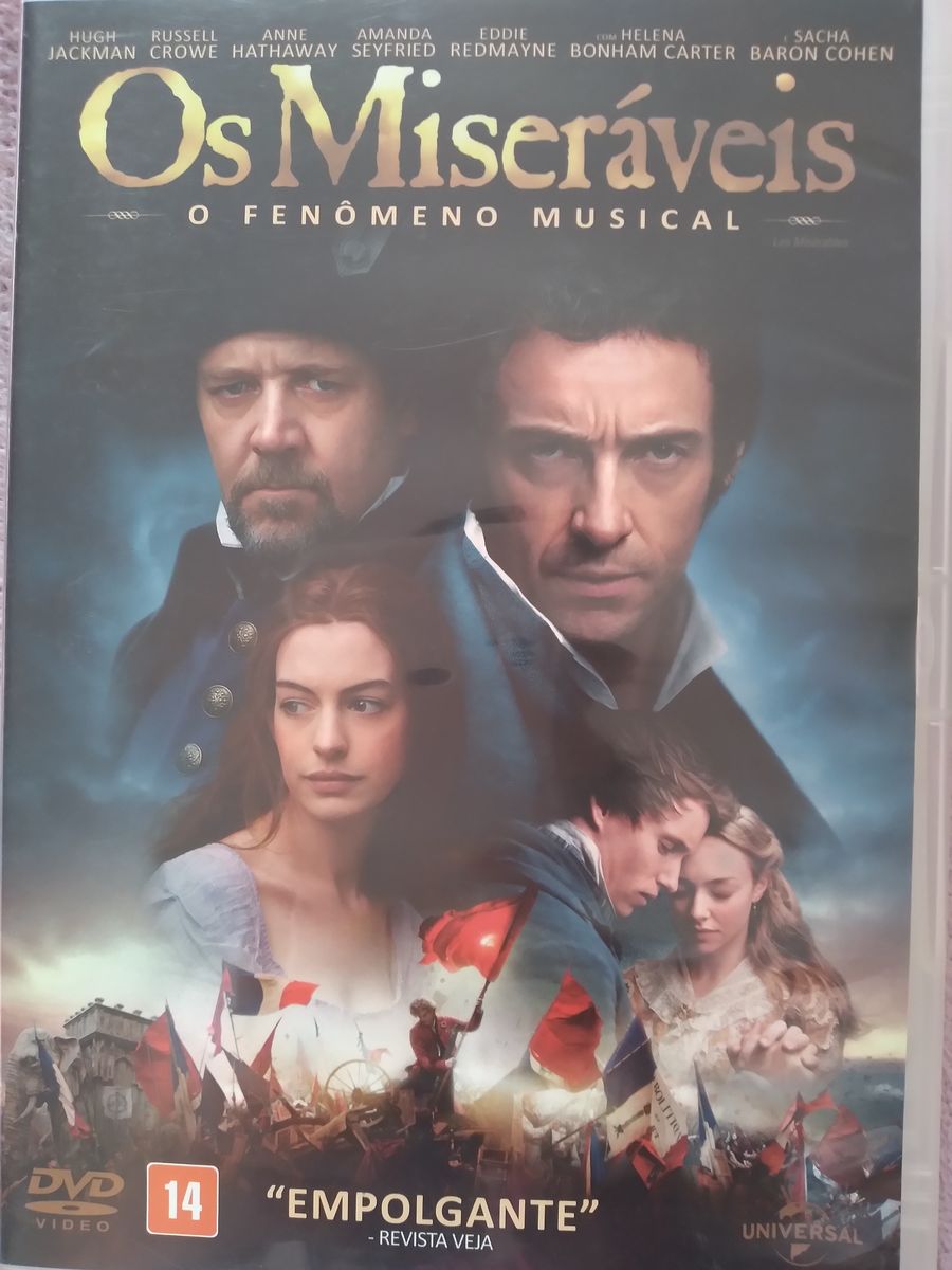 Os Miseráveis (filme em Dvd) | Filme e Série Os Miseráveis Usado ...