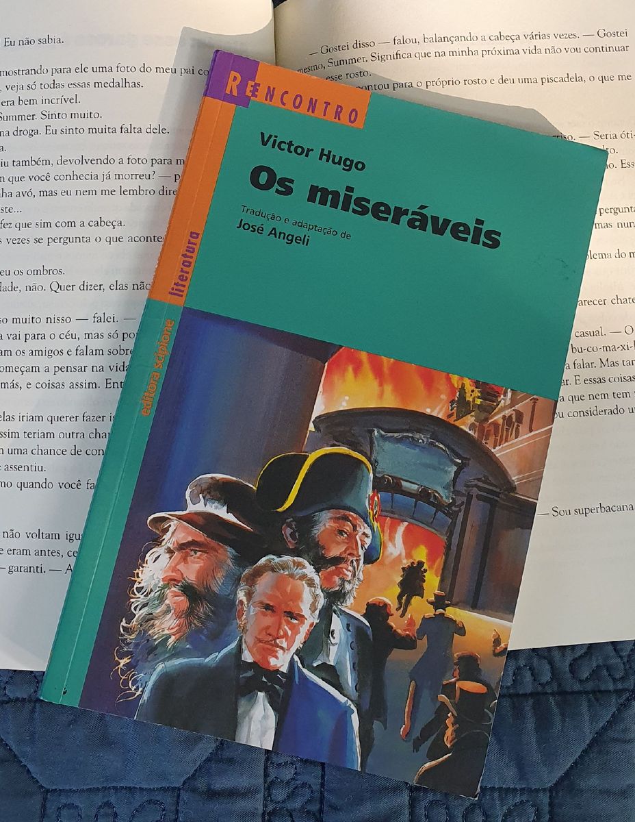 Os Miseráveis - Victor Hugo | Livro Editora Scipione Usado 75805121 ...