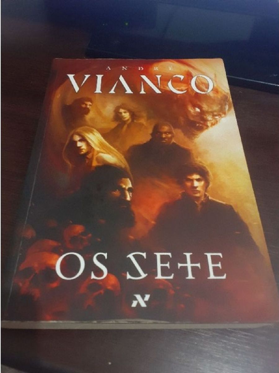 Os Sete - André Vianco - Editora Aleph | Livro Editora Aleph Usado ...